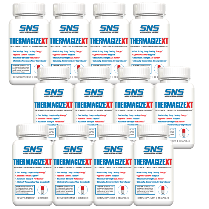 Thermagize XT - 12 Bottles | Serious Nutrition Solutions