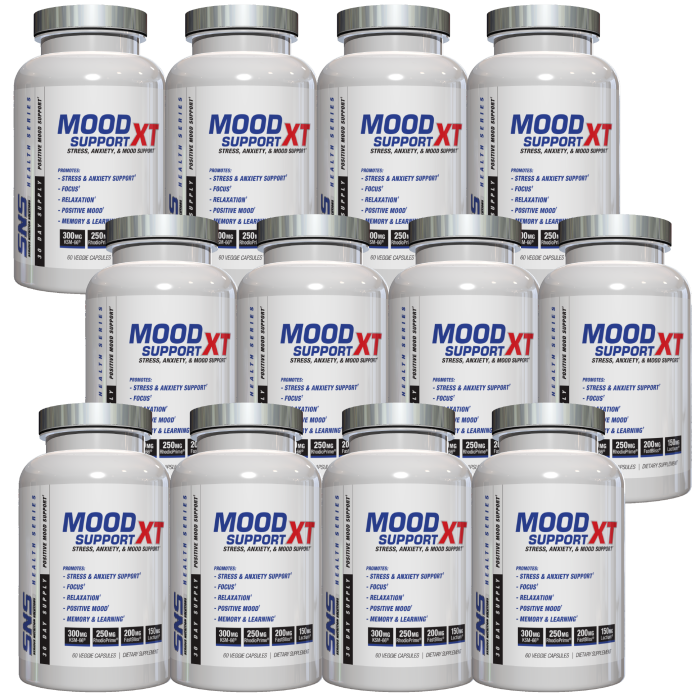 Mood Support XT - 12 Bottles | Serious Nutrition Solutions