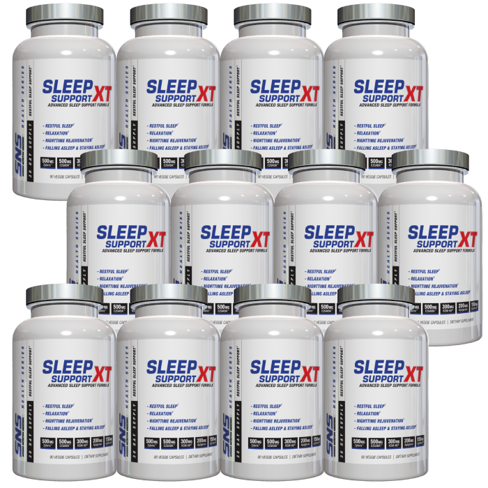 Sleep Support XT - 12 Bottles | Serious Nutrition Solutions