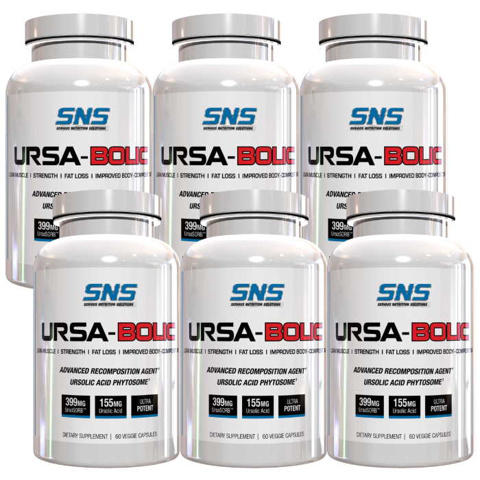 Ursa-Bolic - 6 Bottles | Serious Nutrition Solutions