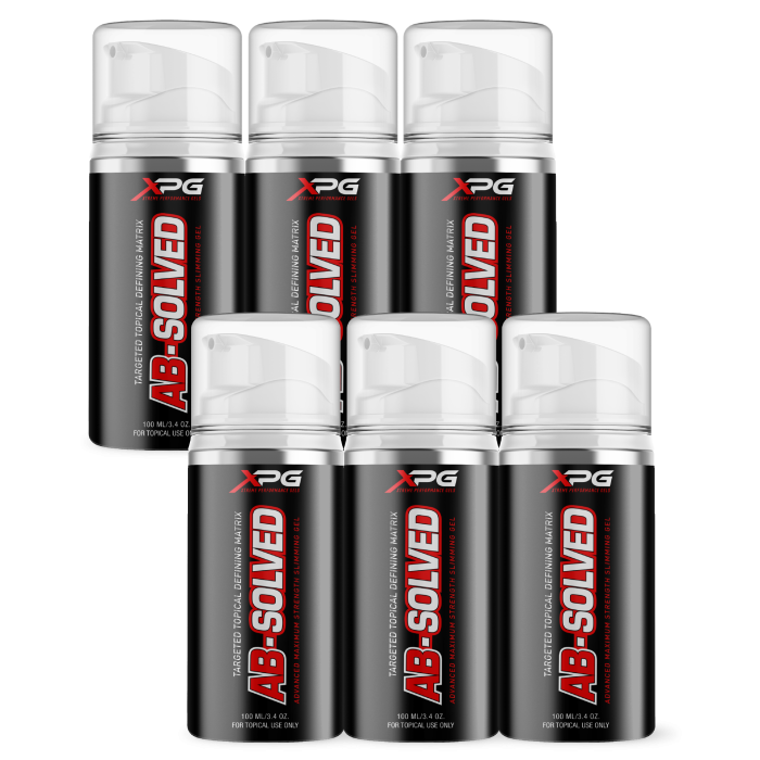 XPG Ab-Solved - 6 Bottle Multi-Pack | Serious Nutrition Solutions XPG Ab-Solved - 6 Bottle Multi-Pack | Serious Nutrition Solutions