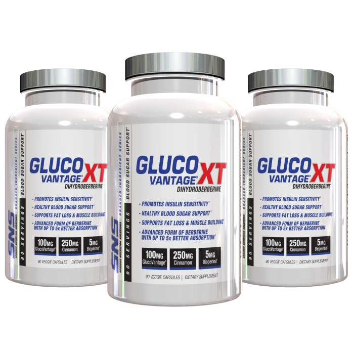 GlucoVantage XT - 3 Bottles | Serious Nutrition Solutions