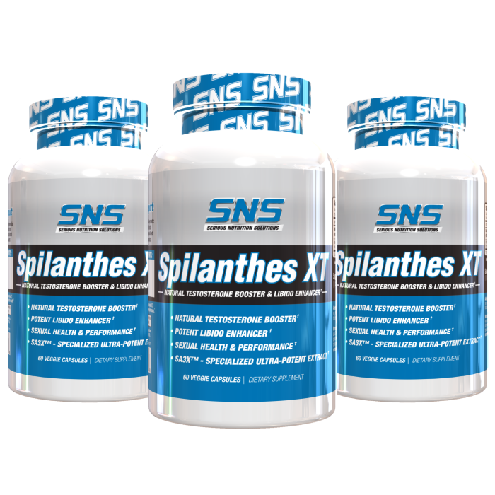 Spilanthes XT - 3 Bottles | Serious Nutrition Solutions