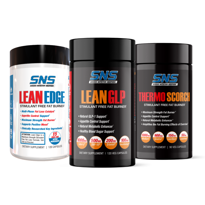 Lean GLP, Lean Edge, & Thermo Scorch | Serious Nutrition Solutions
